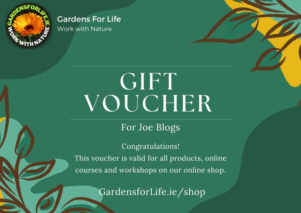Gift Vouchers – Gardens for Life